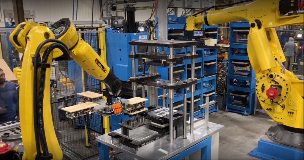 AirBoss’s New Automated Injection Molding Station – The Auto Cell